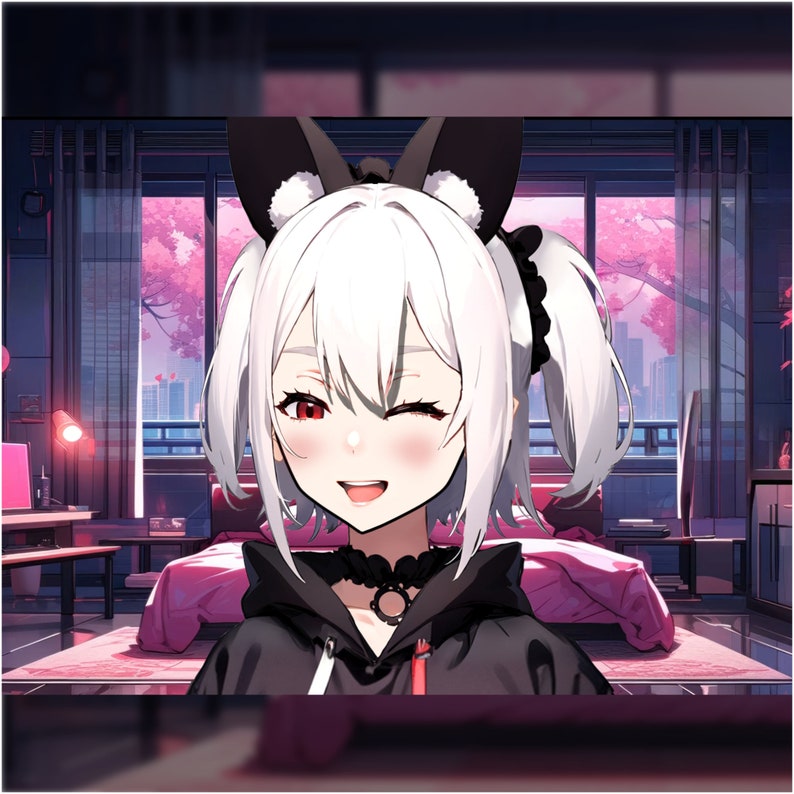 Vtuber Cyber Bunny Girl Live2d Vtuber Full Body Model, Vtube Studio ...