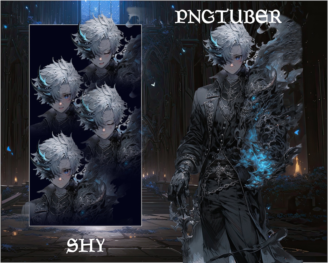 PNGTUBER - LORD - Vtuber - 5 Expressions - Lord Premade Png Tuber Male ...