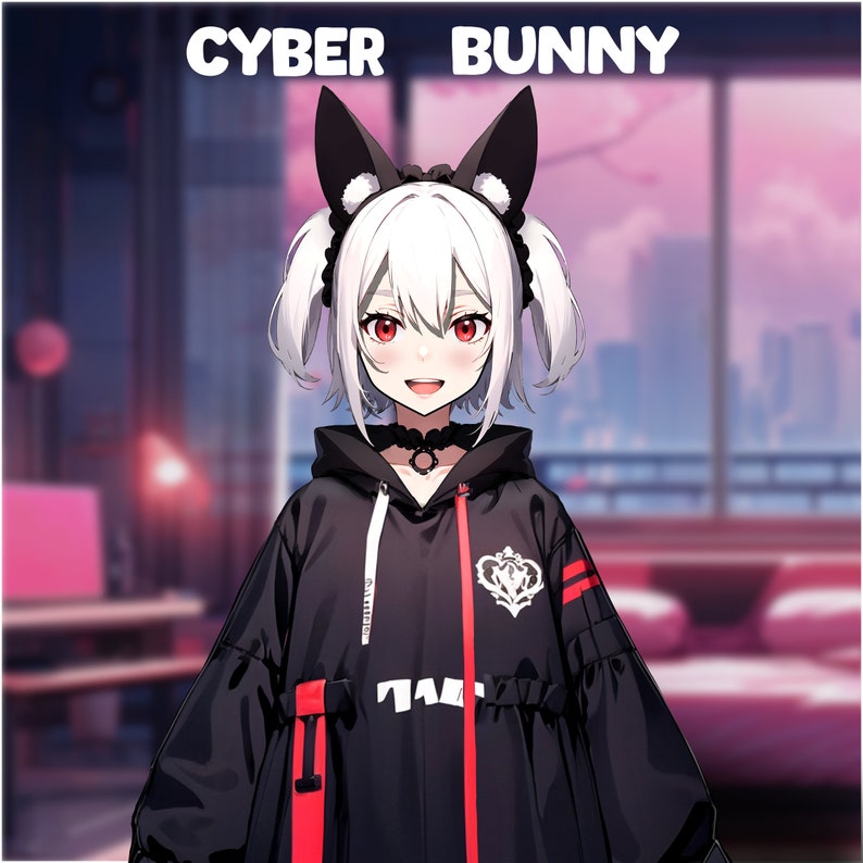 Vtuber Cyber Bunny Girl Live2d Vtuber Full Body Model, Vtube Studio Ready to Use - Etsy Australia