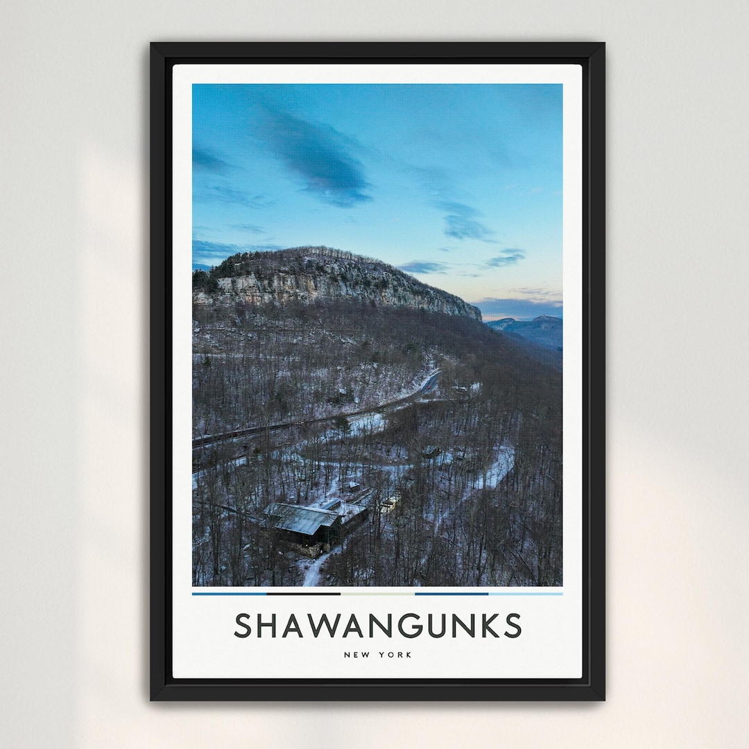 Gunks Climbing Photo: Shawangunk Mountains Framed Canvas Art - Etsy