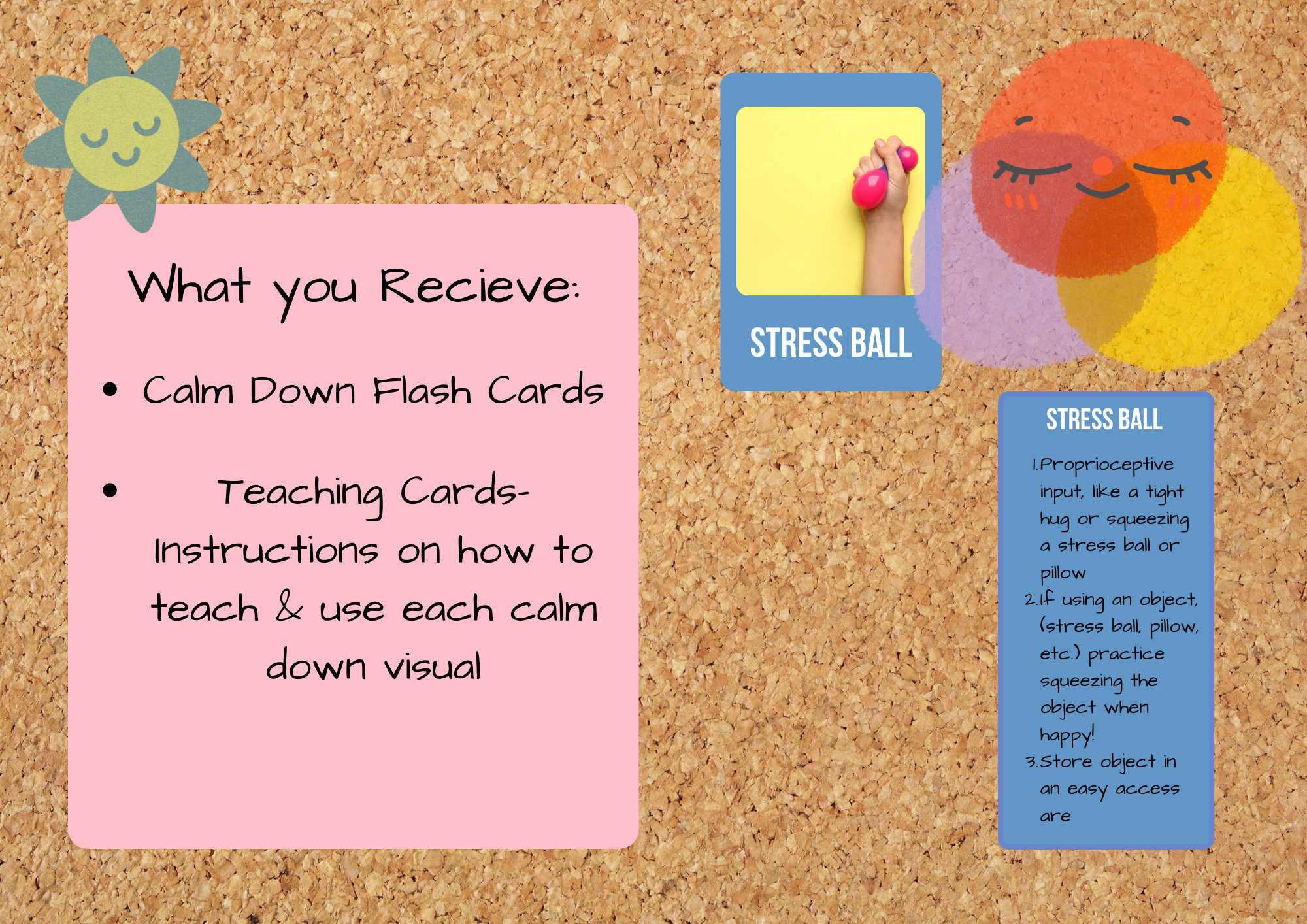 Calm Down Strategies Printable Calming Techniques for Calm Down Corner ...