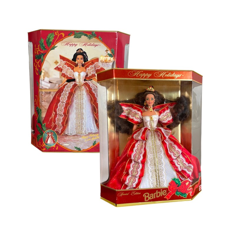 Barbie Recalled Misprint of 1997 happy Holidays Special Edition Barbie ...