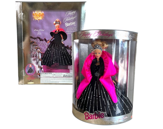 Barbie Doll- RARE Misprint/ Box Error of 1998 “happy Holidays Special ...