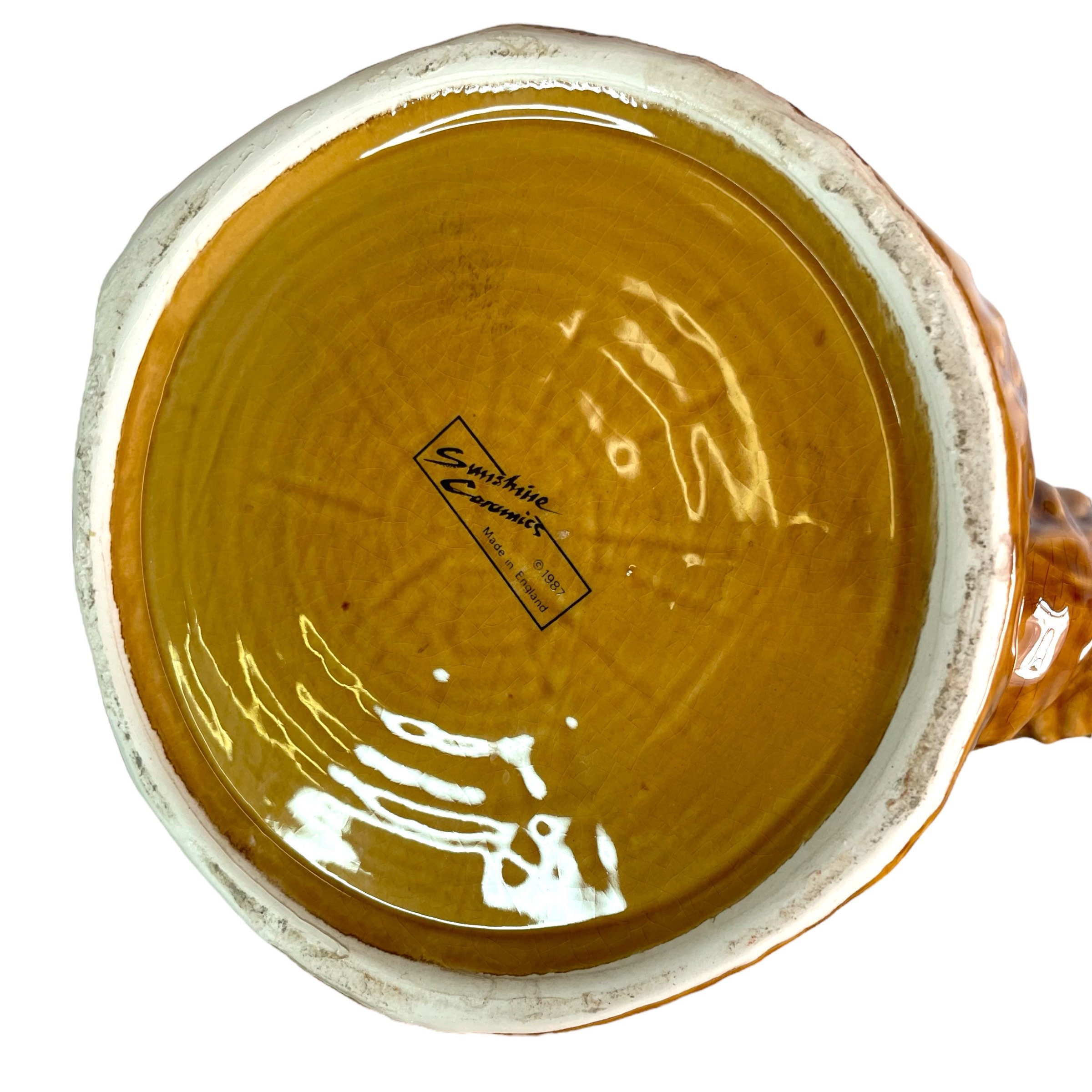 Paul Cardew 1987 Rare Vtg Large teddy Bear Picnic Ceramic Teapot ...