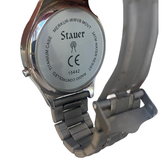 Strauer Titanium Atomic Watch 15442: radio controlled… - Gem