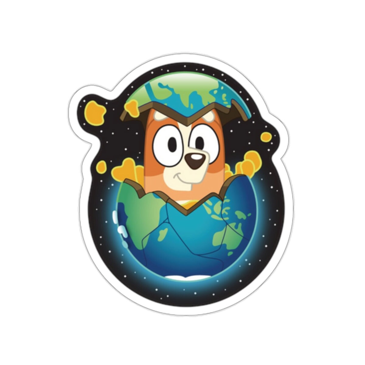 Bingo Sleepytime Sticker, Bluey Sticker, Gifts for Children, Sticker ...