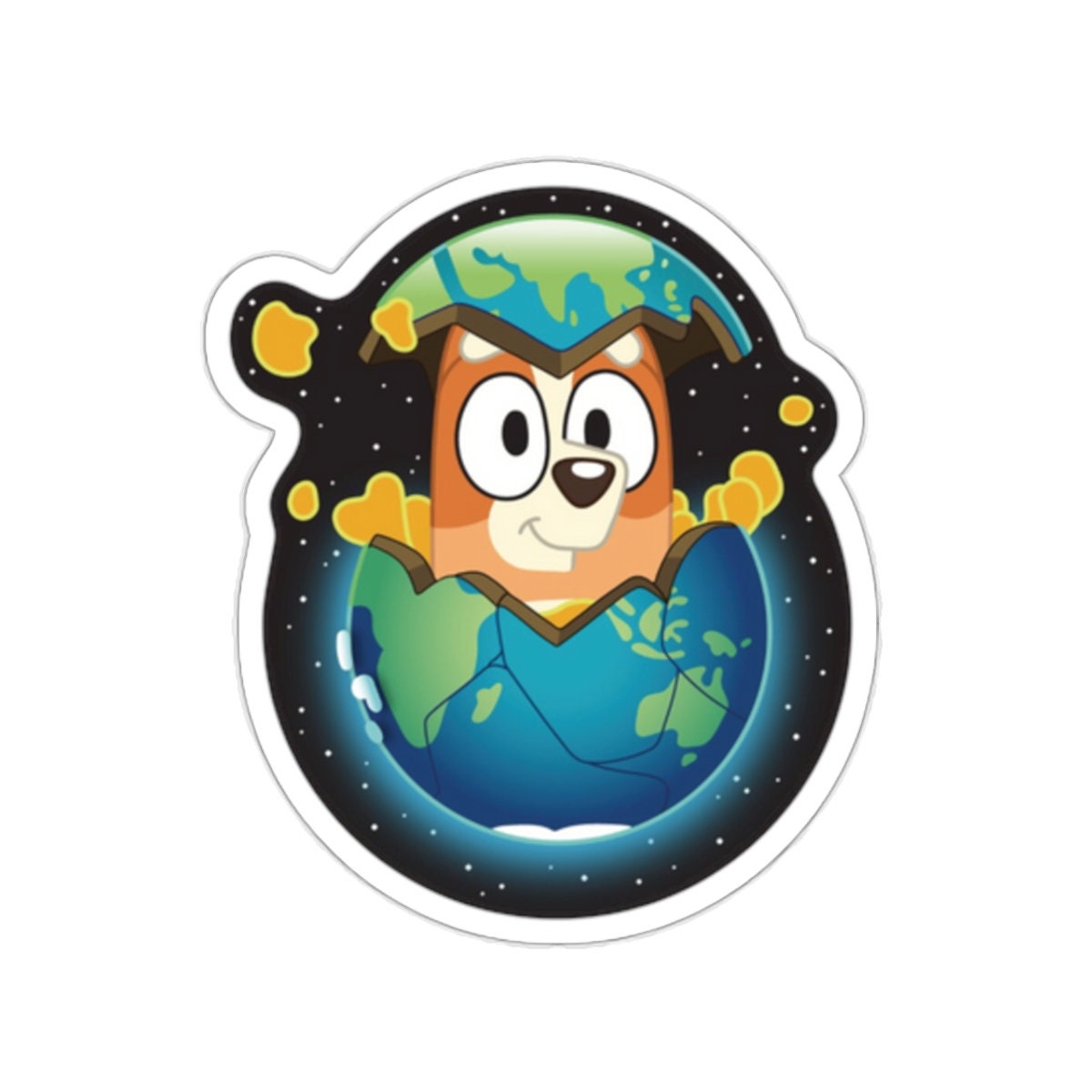 Bingo Sleepytime Sticker, Bluey Sticker, Gifts for Children, Sticker ...