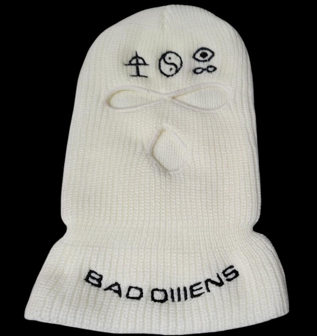 Bad Omens White Ski Mask One Size Fits All Balaclava - Etsy