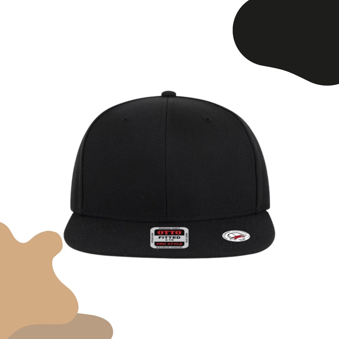 OTTO FIT 6-panel Pro Style Fitted Cap | Custom Embroidery/personalized ...