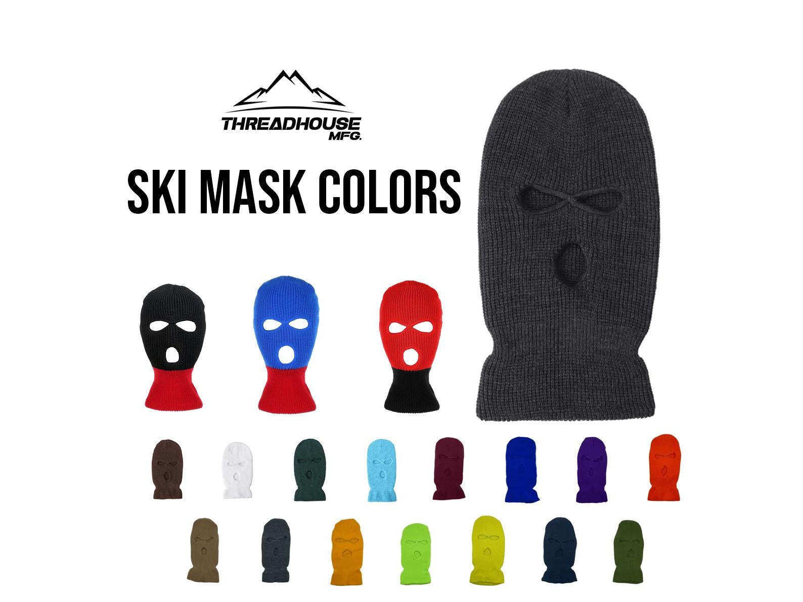 Custom Ski Mask Embroidery| Make Your Own Ski Mask | Ski Mask | Custom ...