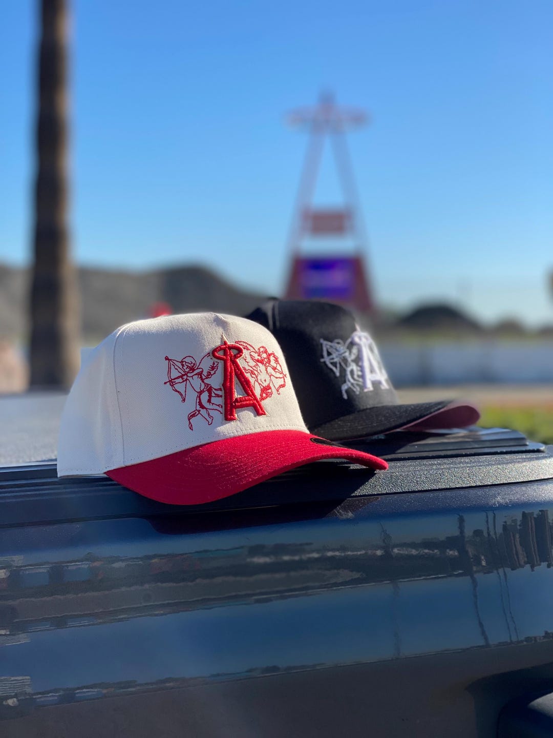 Custom Otto DARK Two Tones Snapback Hat | Personalized A-frame Otto Cap ...