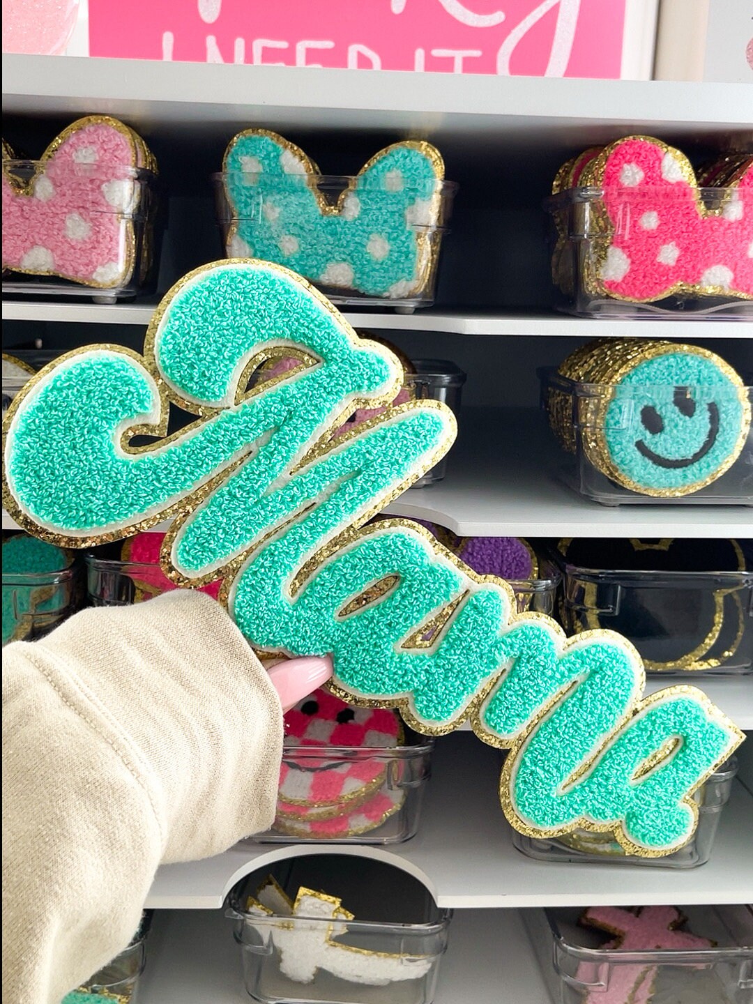 Chenille Patch Valentines Day Patch for Sweatshirt, Valentine Patch for Shirt, Valentines Patch ...