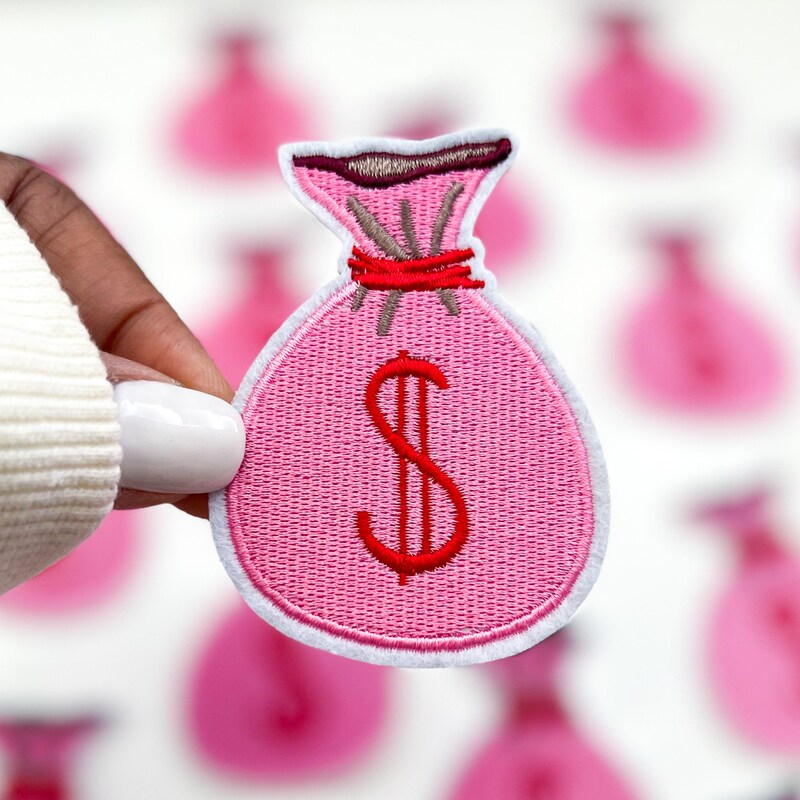 Money Bag Patch - Etsy