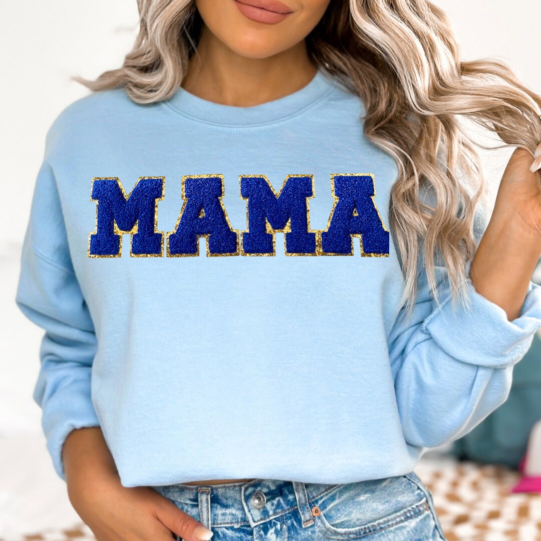 Varsity Letter Chenille Patches With Gold Glitter Fuzzy Iron on or Sew ...