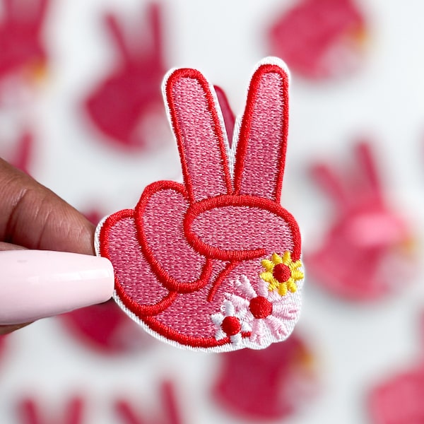 Peace Sign Patch - Etsy