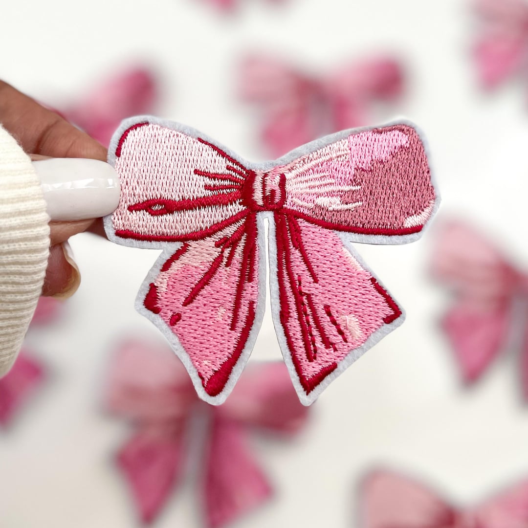 Trucker Hat Patches Bow Patch Trucker Cap Patch DIY Iron-on Girly ...