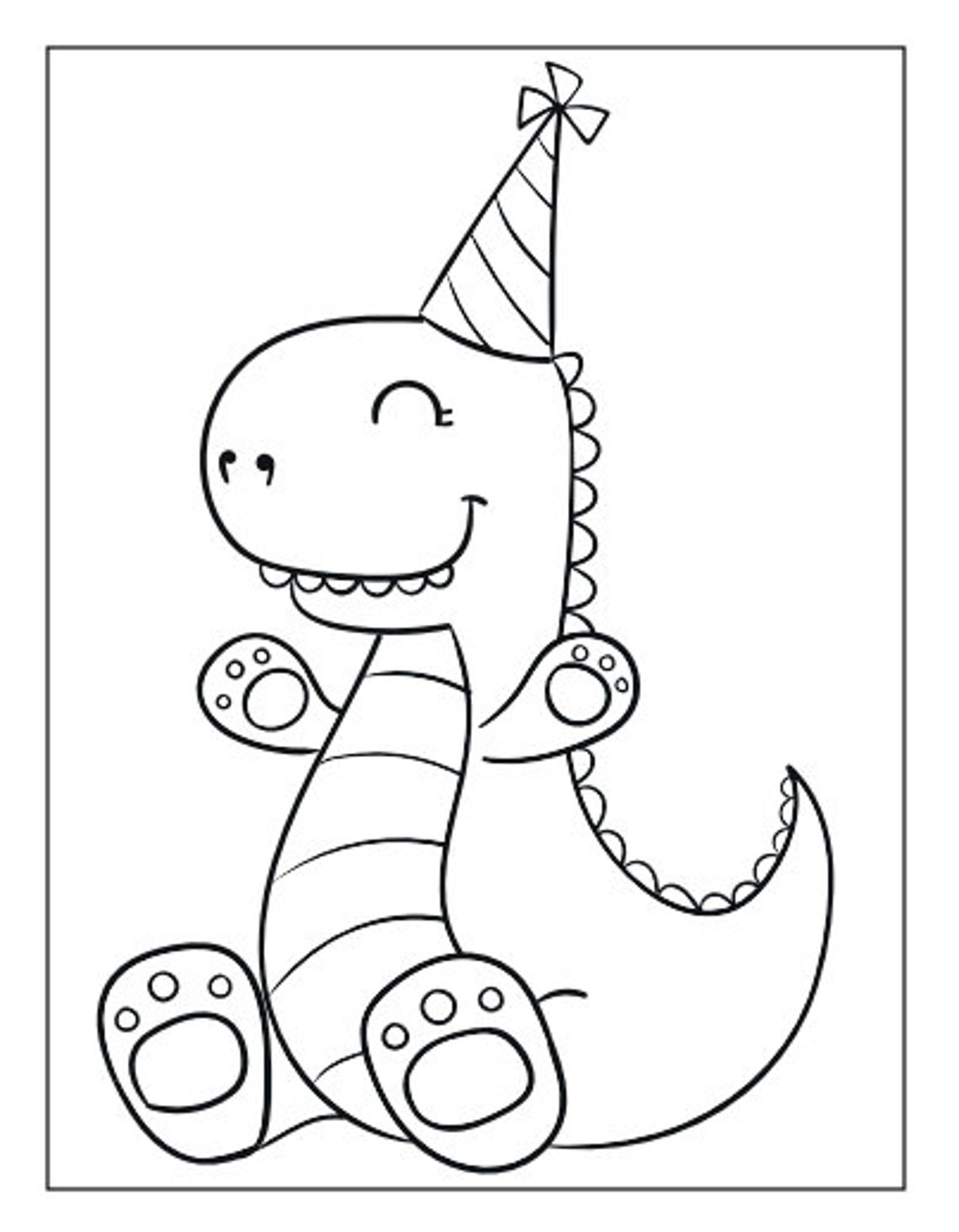 Awesome Dinosaur Coloring Pages for Kids Printable, Dinosaur Colouring ...