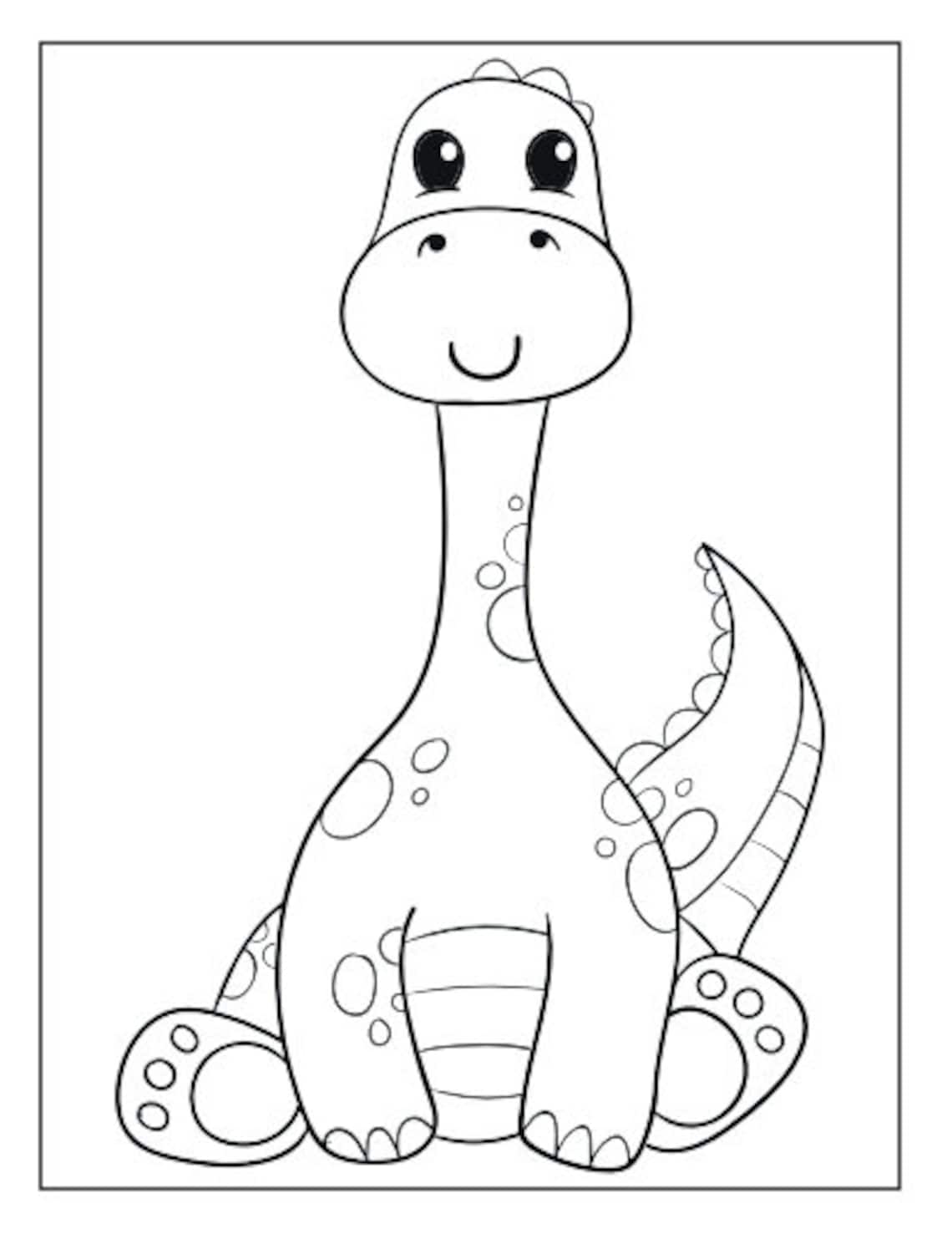 Awesome Dinosaur Coloring Pages for Kids Printable, Dinosaur Colouring ...
