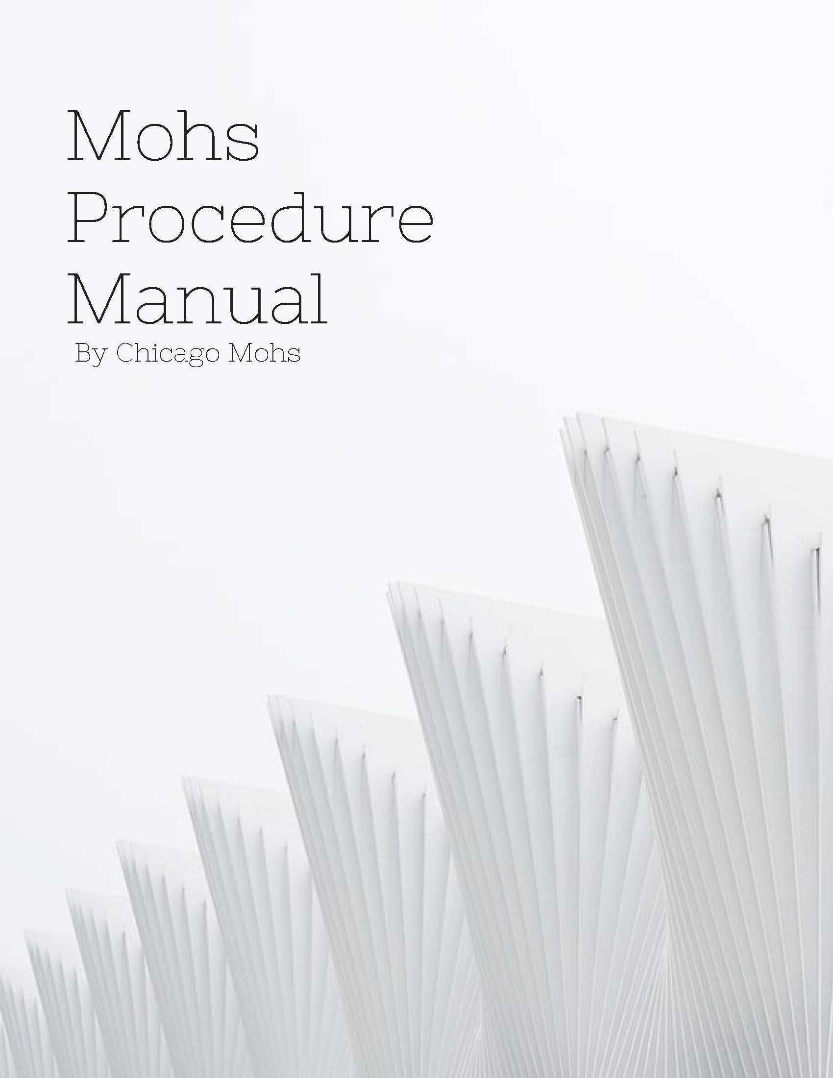 Mohs Surgery Lab Manual - Etsy