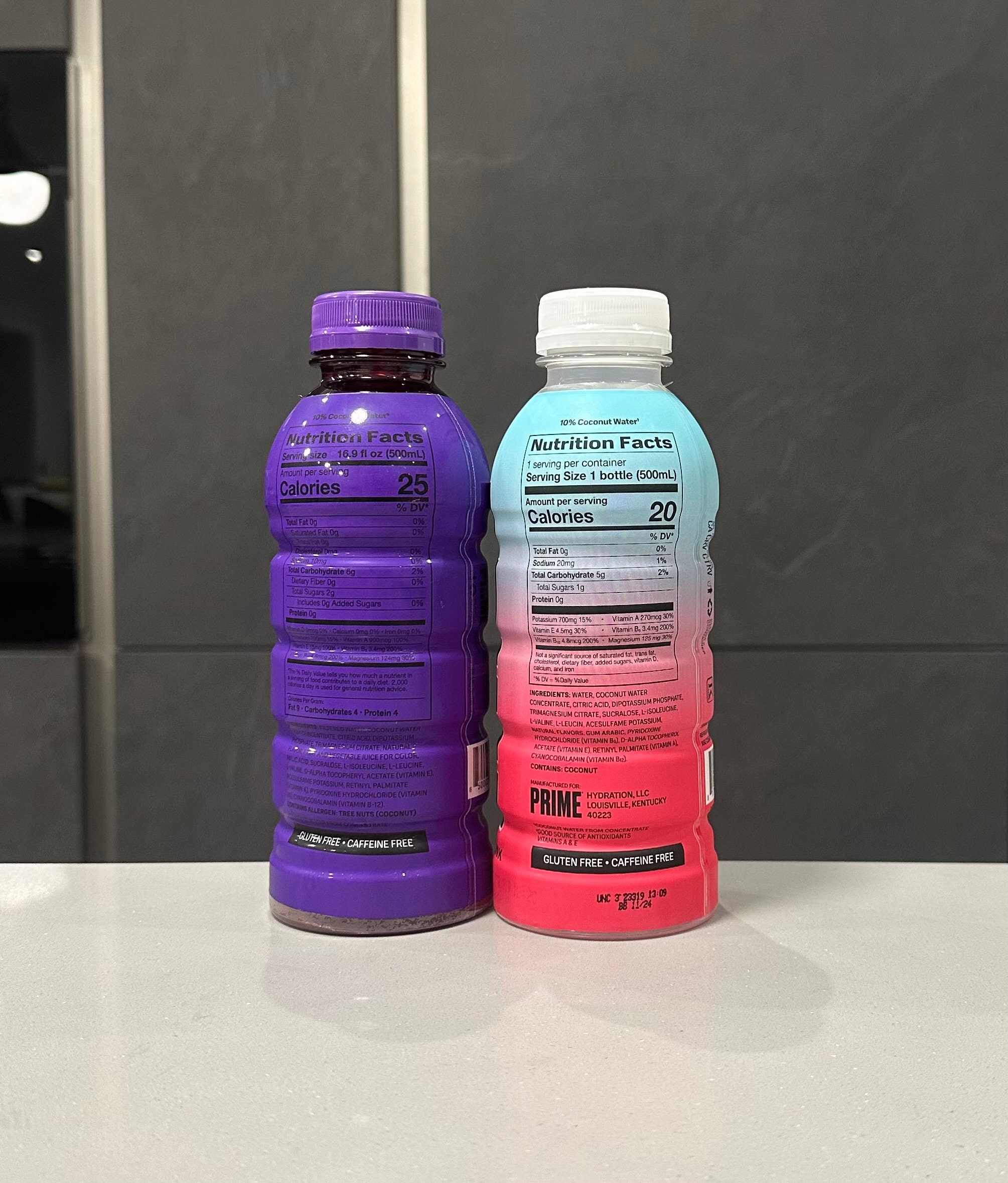 Prime Hydration Cherry Freeze New Rare Flavour and Grape Discontinued ...