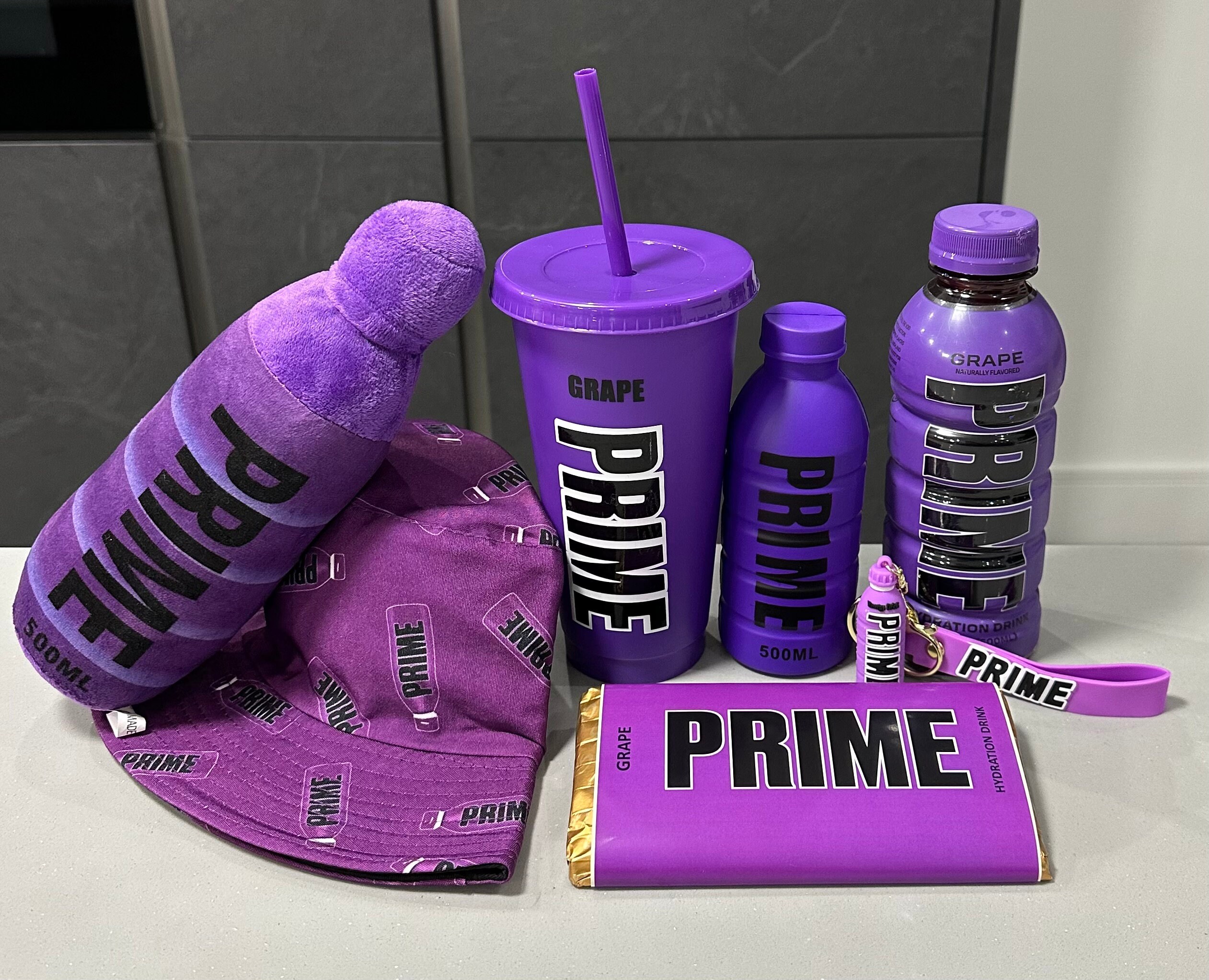 Prime Hydration Rare Grape Discontinued Full Christmas Hamper - Etsy UK