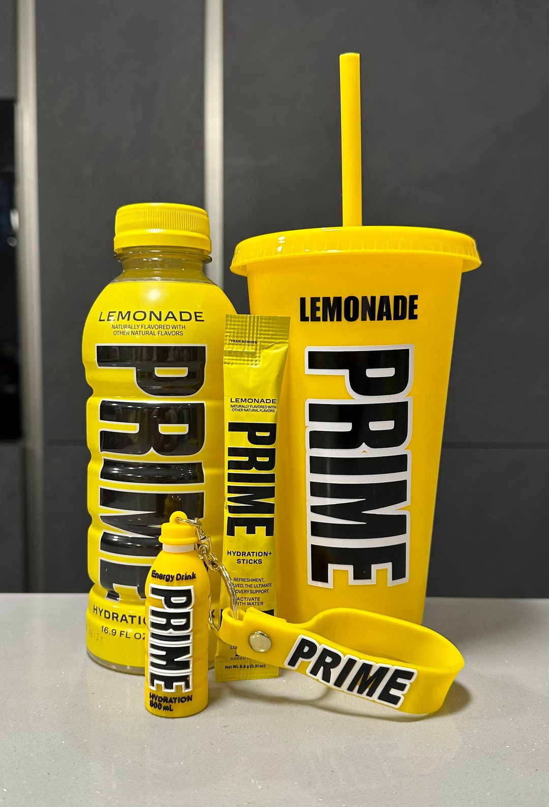 Prime Hydration Lemonade Rare Ksi And Logan Paul Mini Hamper Etsy