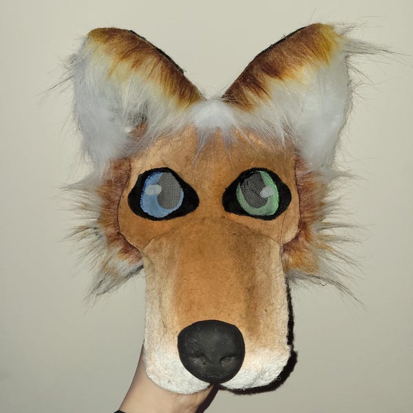 Red Fox Mask - Etsy