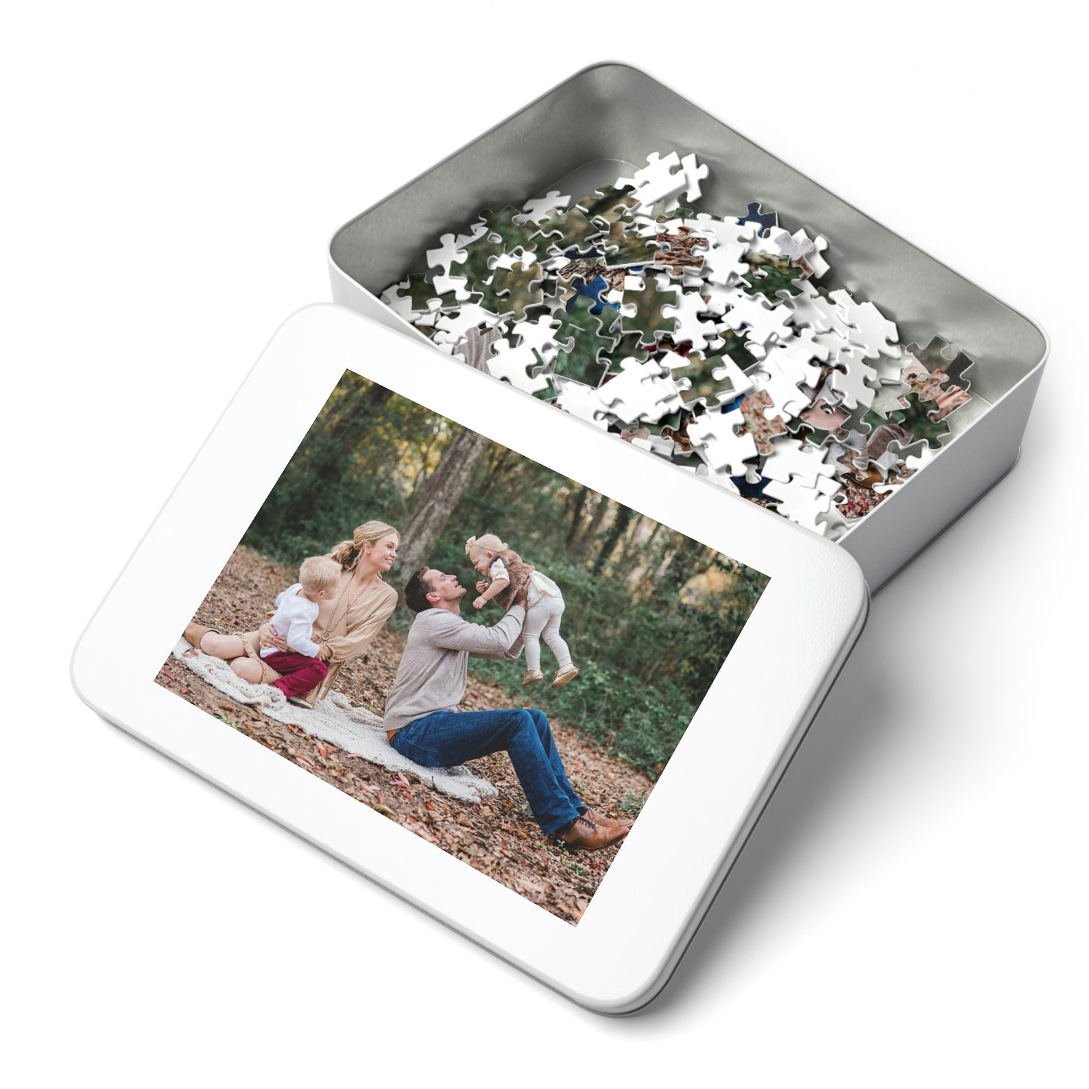 Custom Family Puzzle, Picture Perfect Puzzle, Puzzle Lover, Family Gift ...