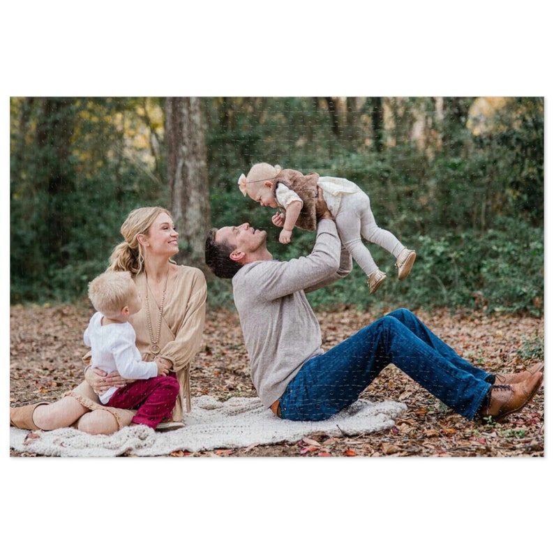 Custom Family Puzzle, Picture Perfect Puzzle, Puzzle Lover, Family Gift ...