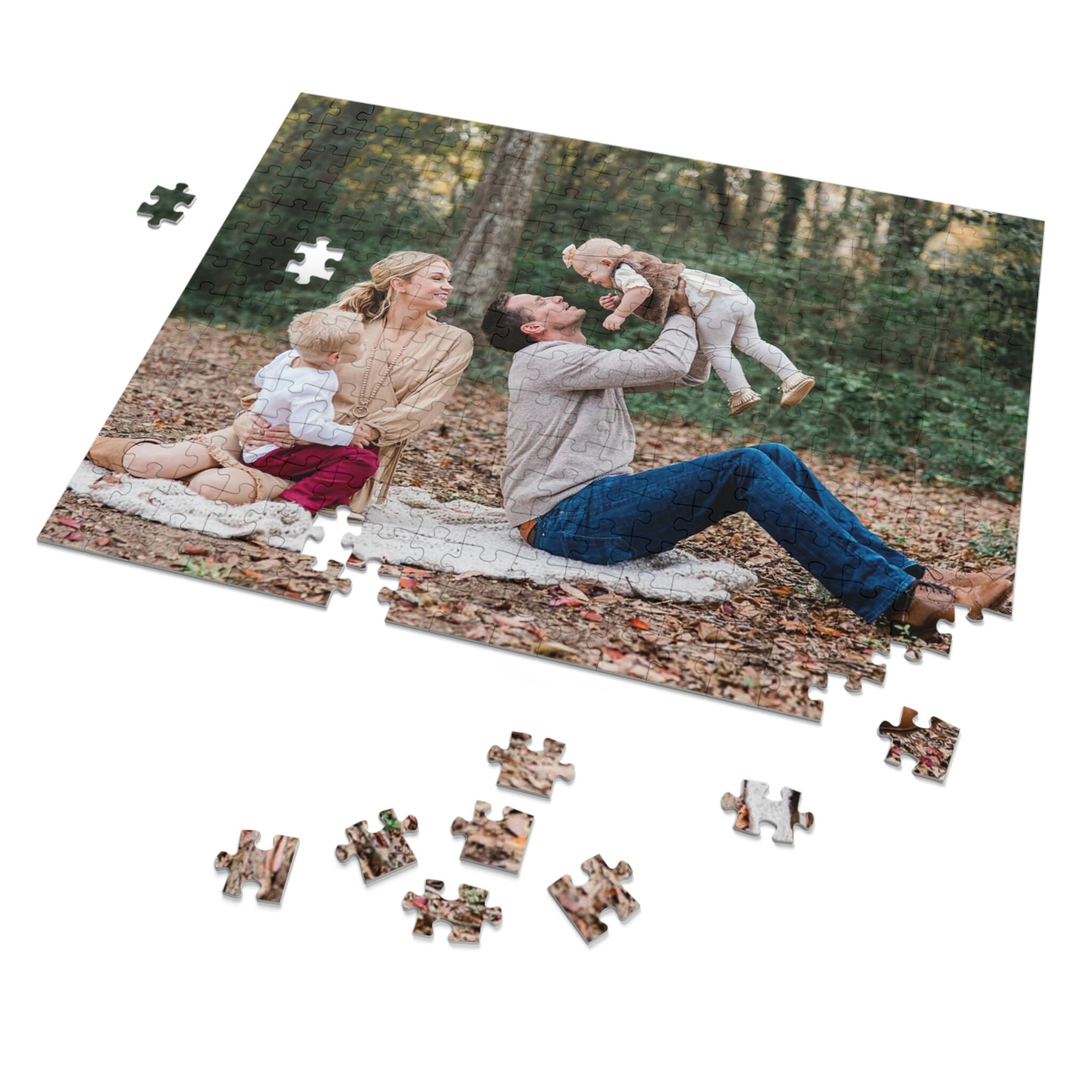Custom Family Puzzle, Picture Perfect Puzzle, Puzzle Lover, Family Gift ...