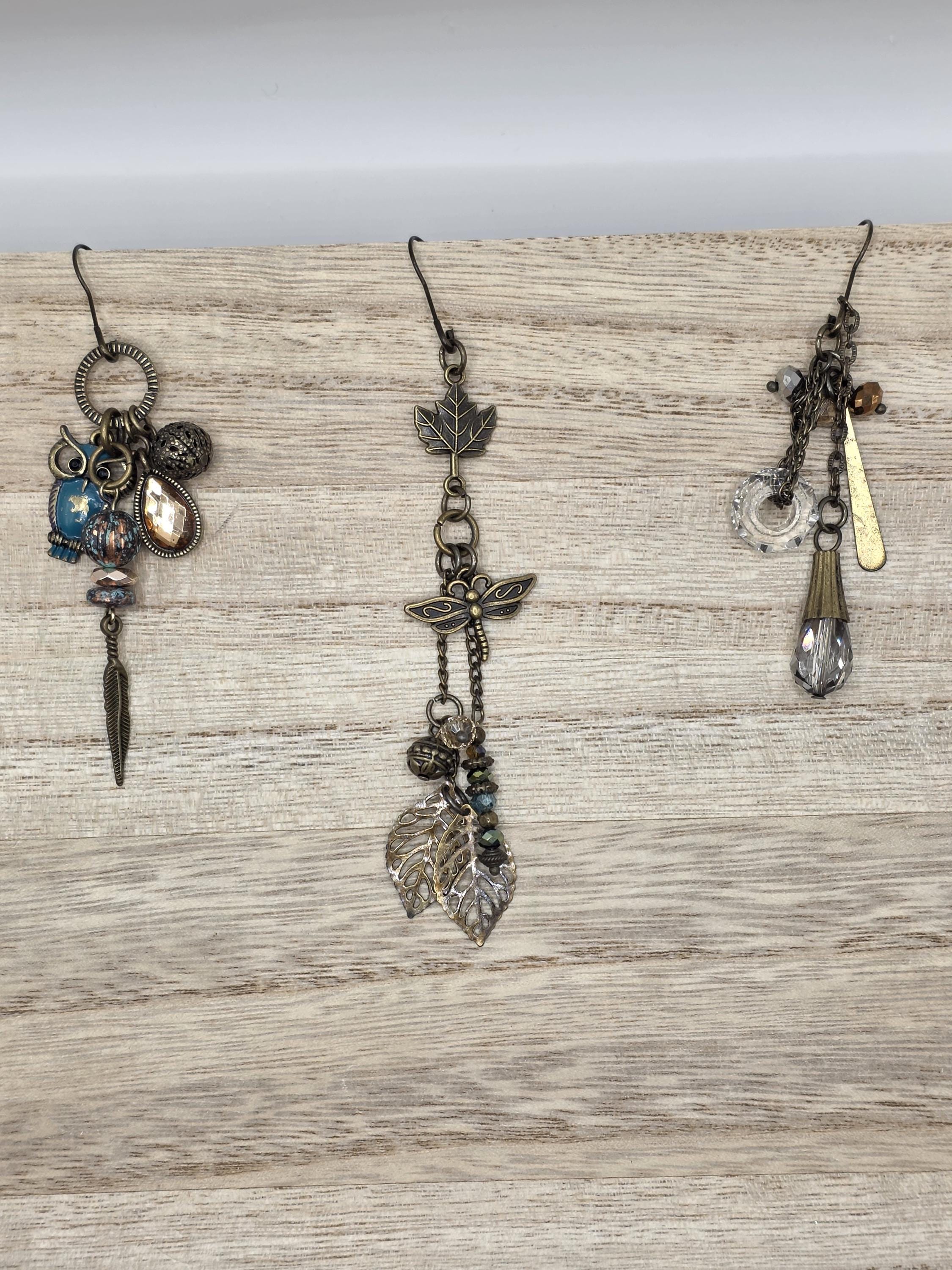 Junk Journal Jewelry | Book Spine Charms | Journal Embelishments ...