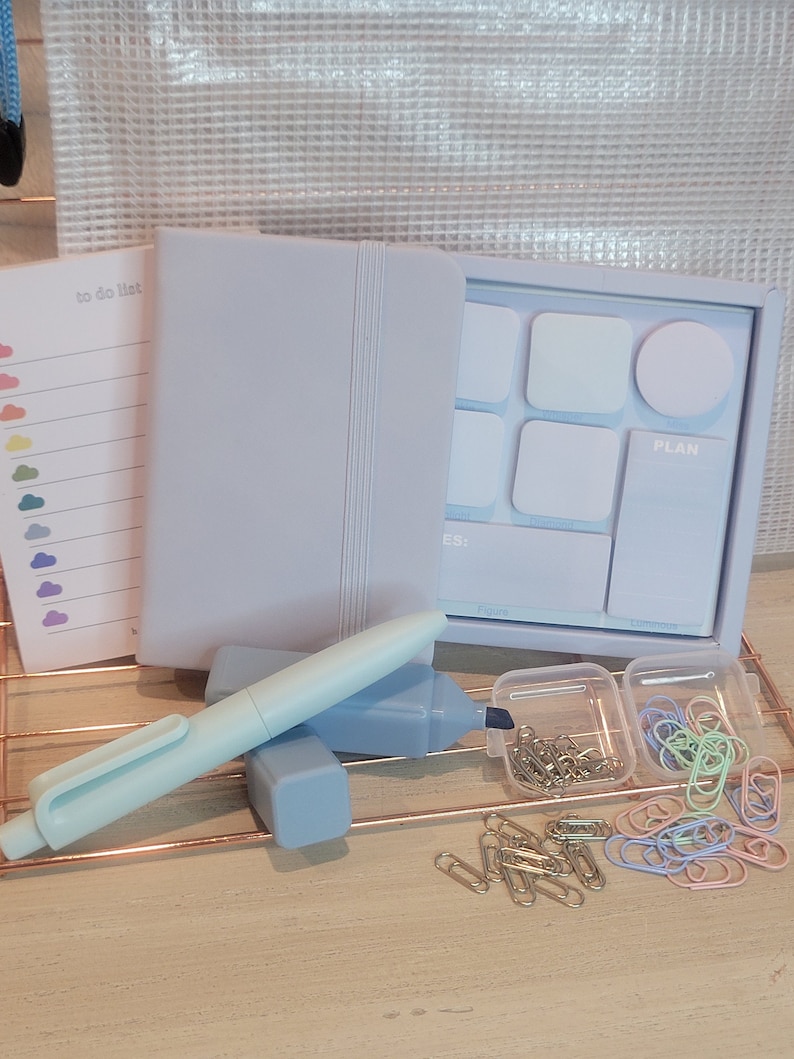 On-the-go Mini Stationery Kit | School Supplies | Note Taking/studying ...