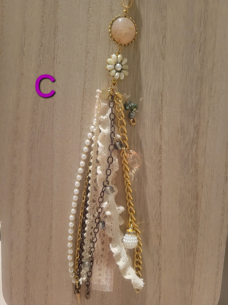 Junk Journal Jewelry Book Spine Charms Journal Embelishments Journal ...