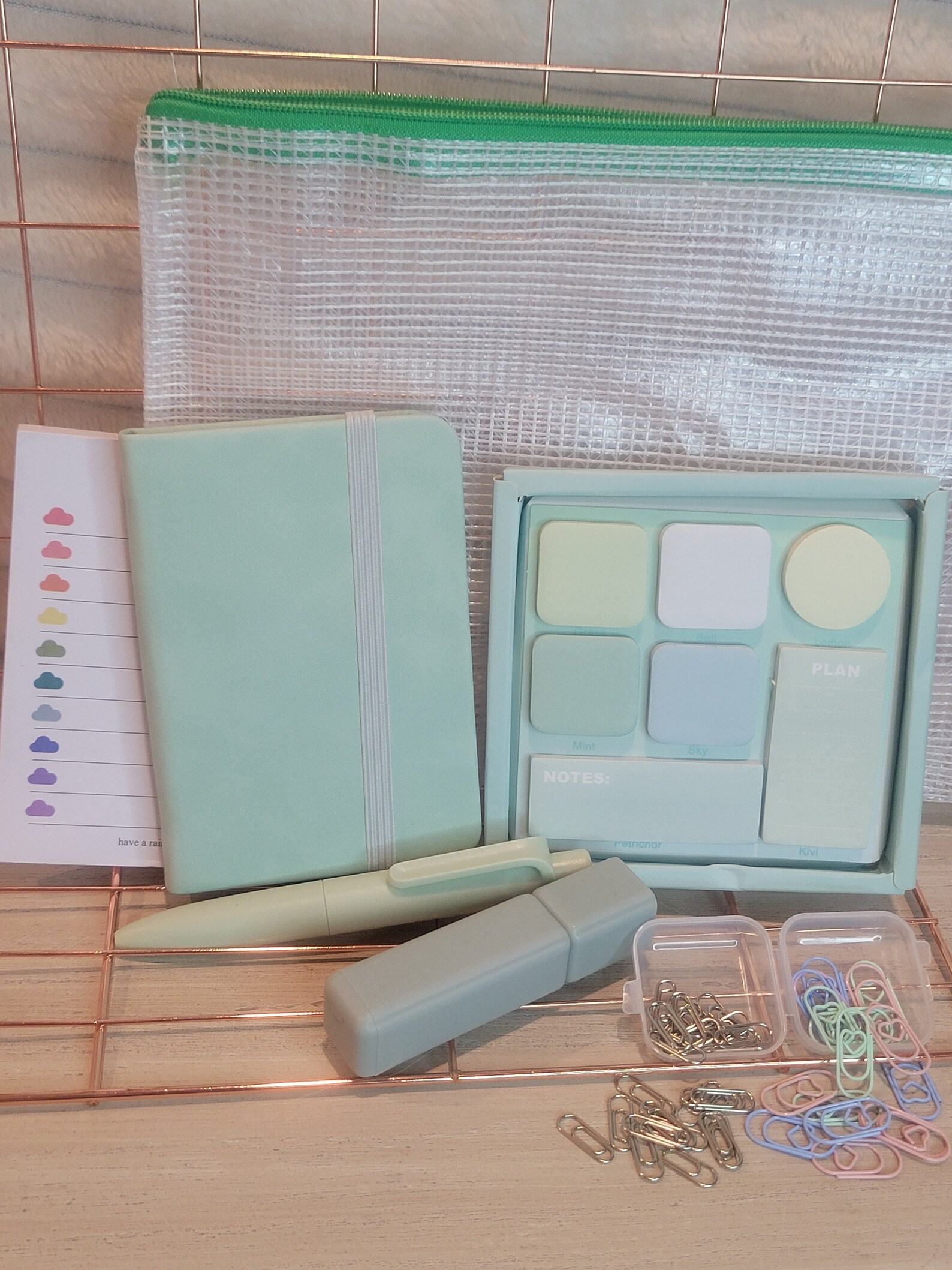 On-the-go Mini Stationery Kit | School Supplies | Note Taking/studying ...