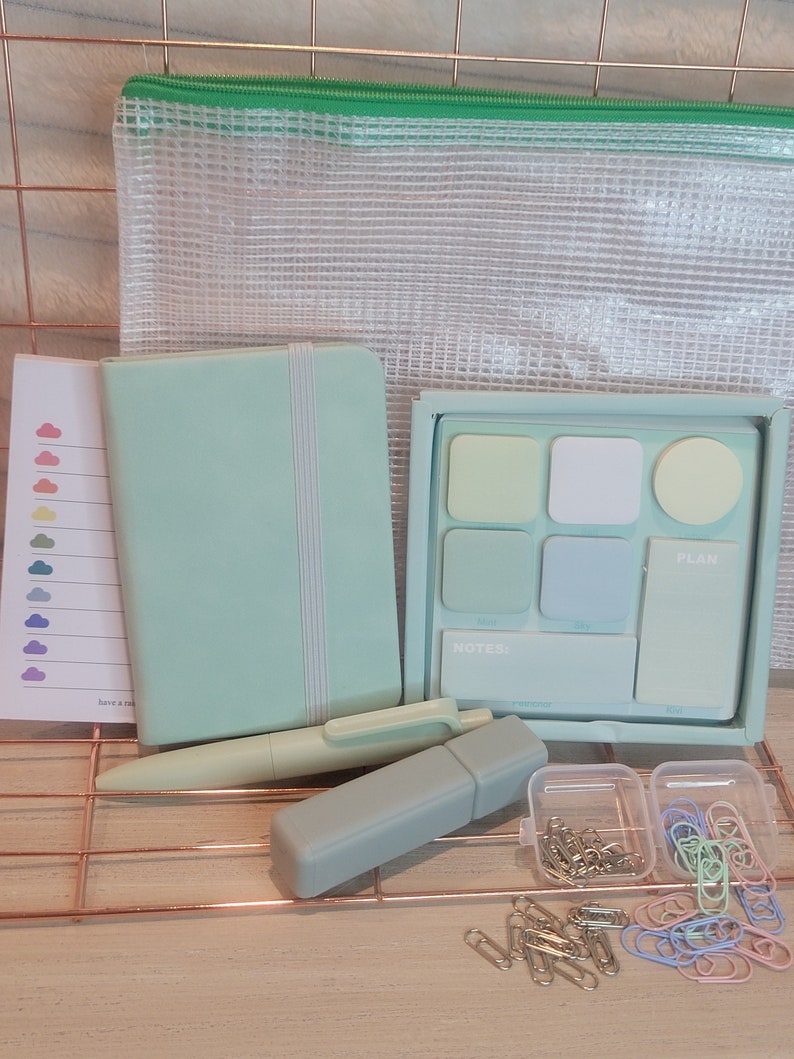 On-the-go Mini Stationery Kit | School Supplies | Note Taking/studying ...