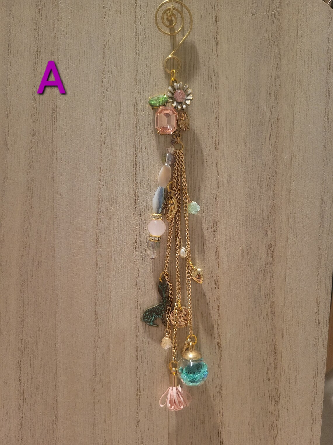 Junk Journal Jewelry Book Spine Charms Journal Embelishments Journal ...