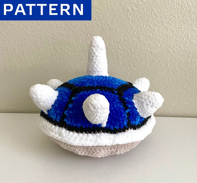 Blue Shell Crochet Pattern - Etsy