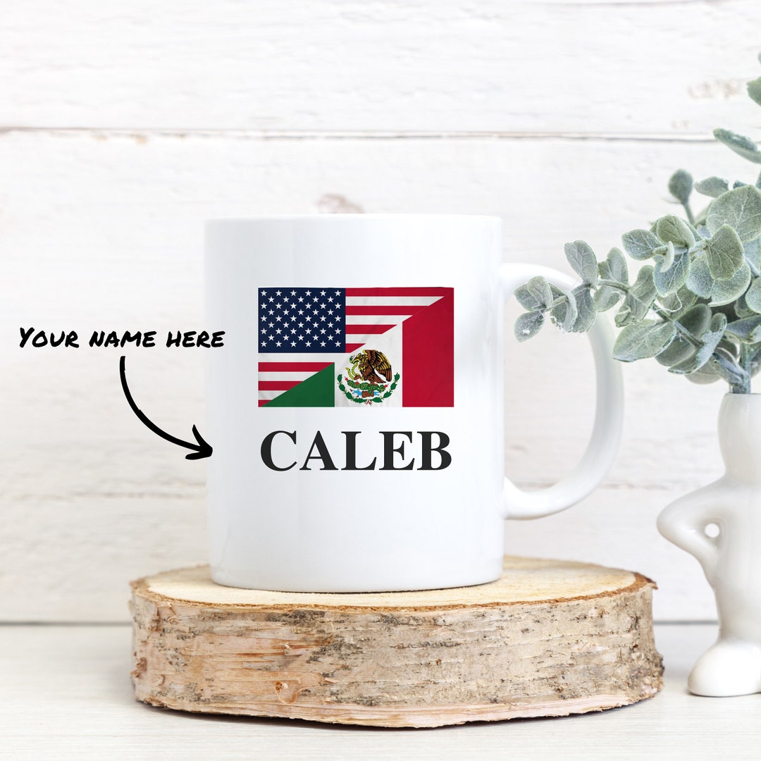 Mixed 2 Countries Flag Personalized Coffee Mug, Combination Flag Mug ...
