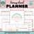 Homeschool Planner Printable, Homeschool Planner, 2024 2025, Homeschool ...