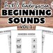 Beginning Sounds Worksheets, Letter Matching, Montessori Materials ...