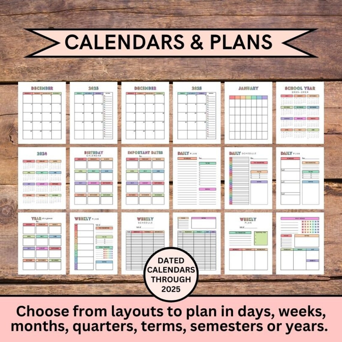 Homeschool Planner Printable, Homeschool Planner 2024-2025, Homeschool ...