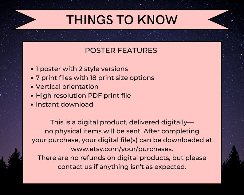 Moon Phases Poster, Moon Phase Chart, Moon Phase Wall Decor, Science ...