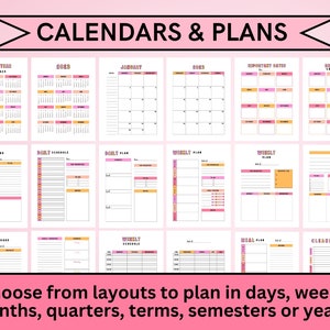 Homeschool Planner Printable, Homeschool Planner, 2024 2025, Homeschool ...