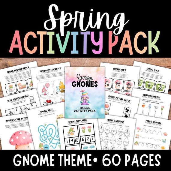 Hojas De Trabajo De Primavera