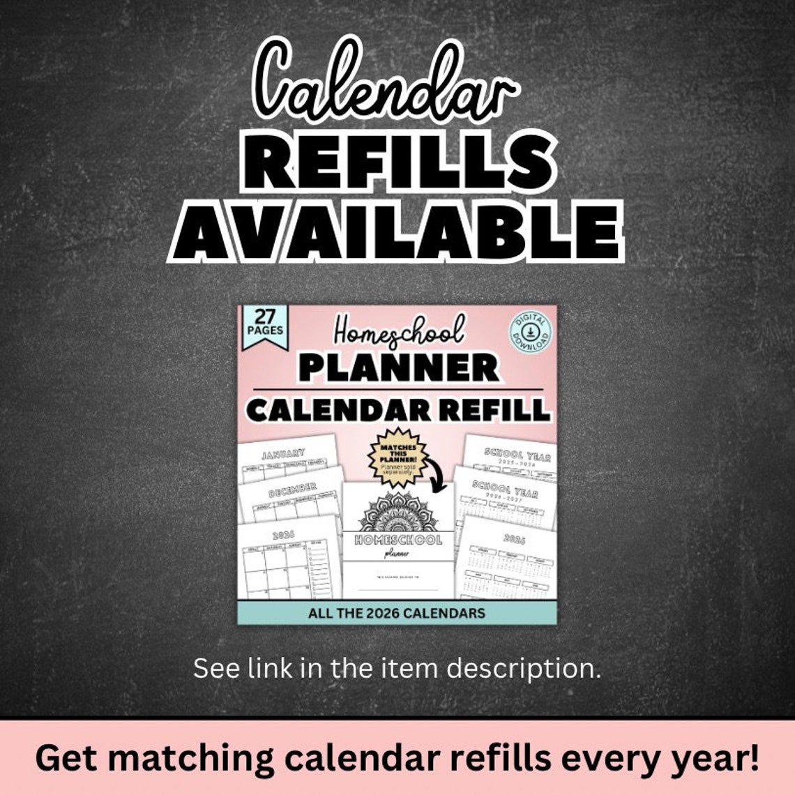 Homeschool Planner, Printable, 2025, Lesson Planner, Planner Homeschool ...