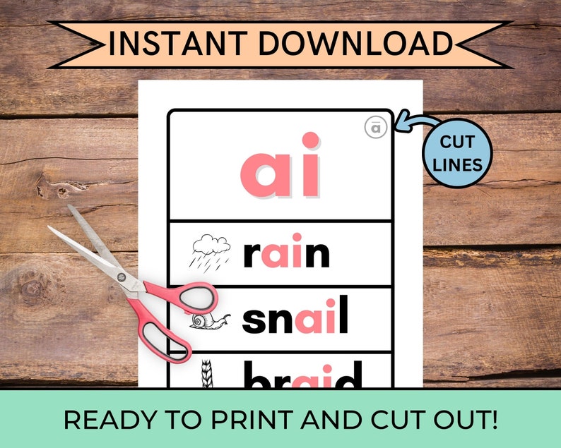 Vowel Team Flash Cards, Vowel Charts, Word Wall, Vowel Team Charts ...