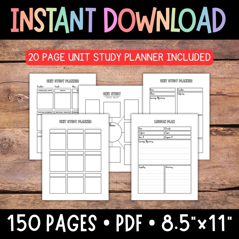 Autumn Unit Study, Science Study Unit, Fall Unit Study, Fall ...
