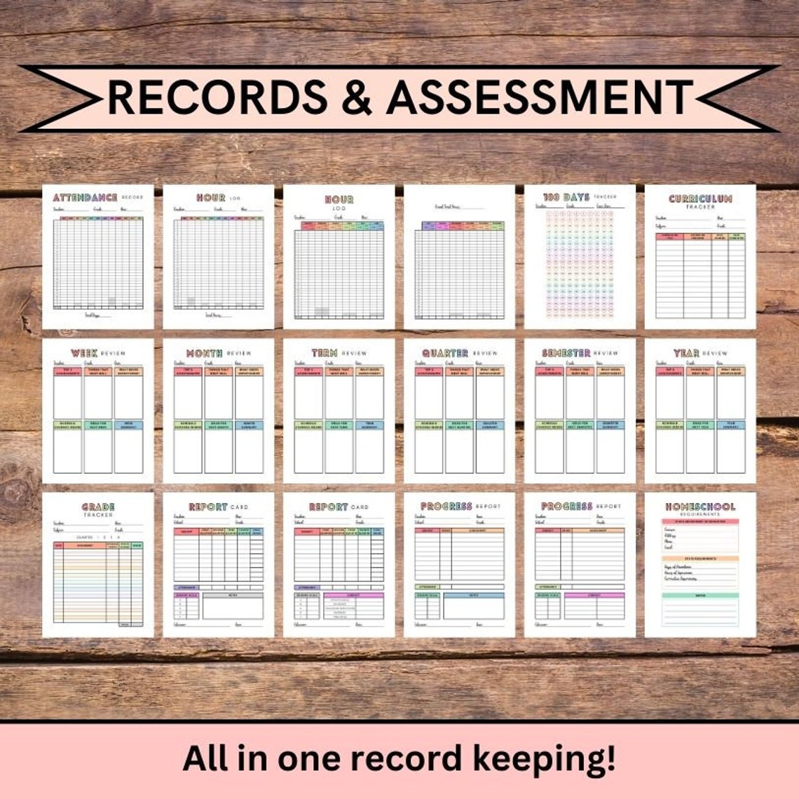 Homeschool Planner Printable, Homeschool Planner 2024-2025, Homeschool ...