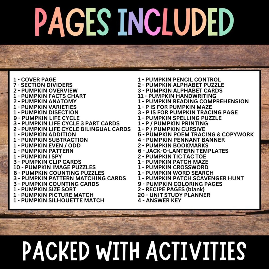 Pumpkin Unit Study, Pumpkin Life Cycle, Pumpkin Worksheet, Harvest ...