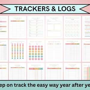Homeschool Planner Printable Homeschool Planner 2023 2024 - Etsy